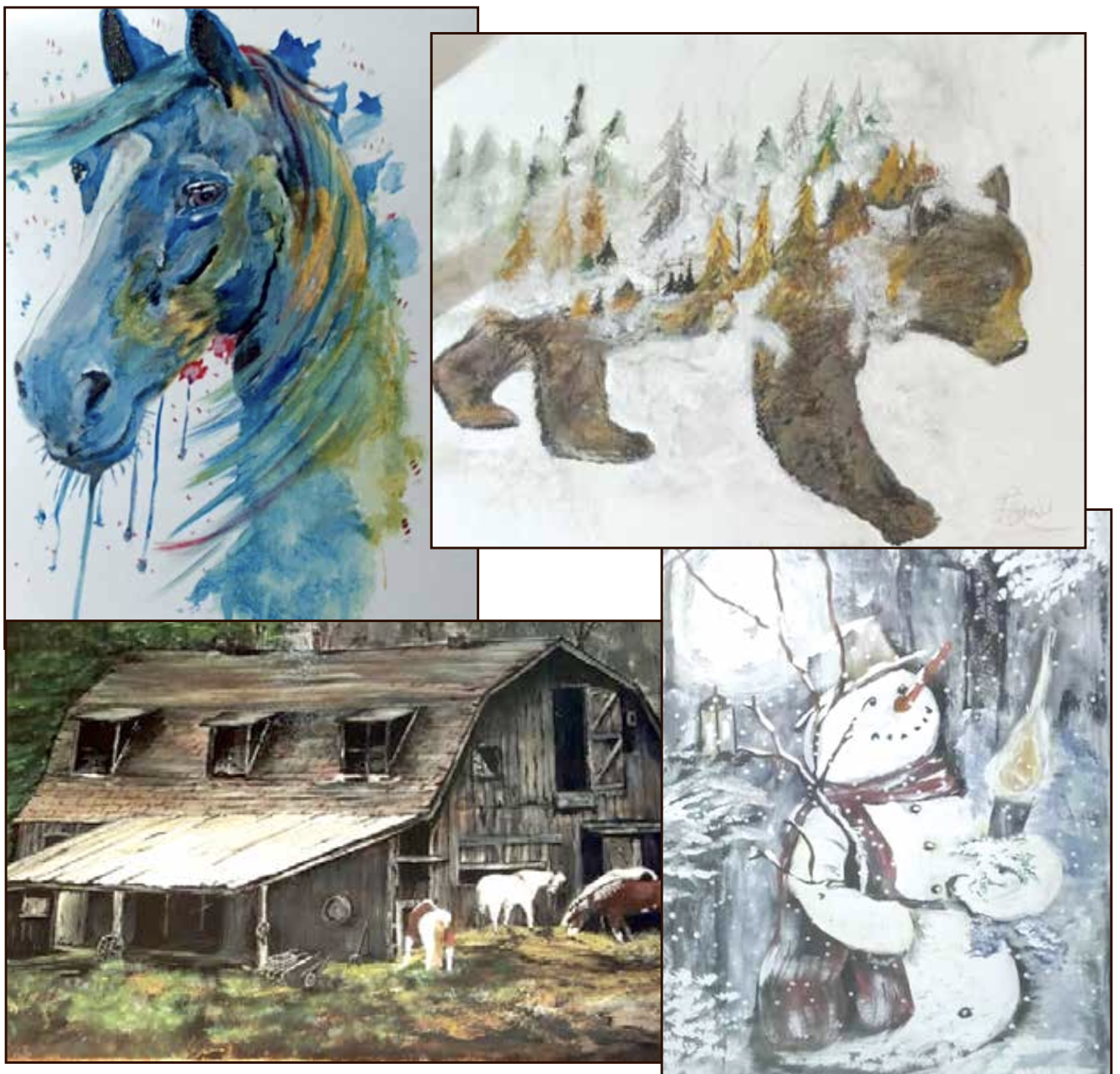 A Local Painter Shares His Talent | Deep Creek Times