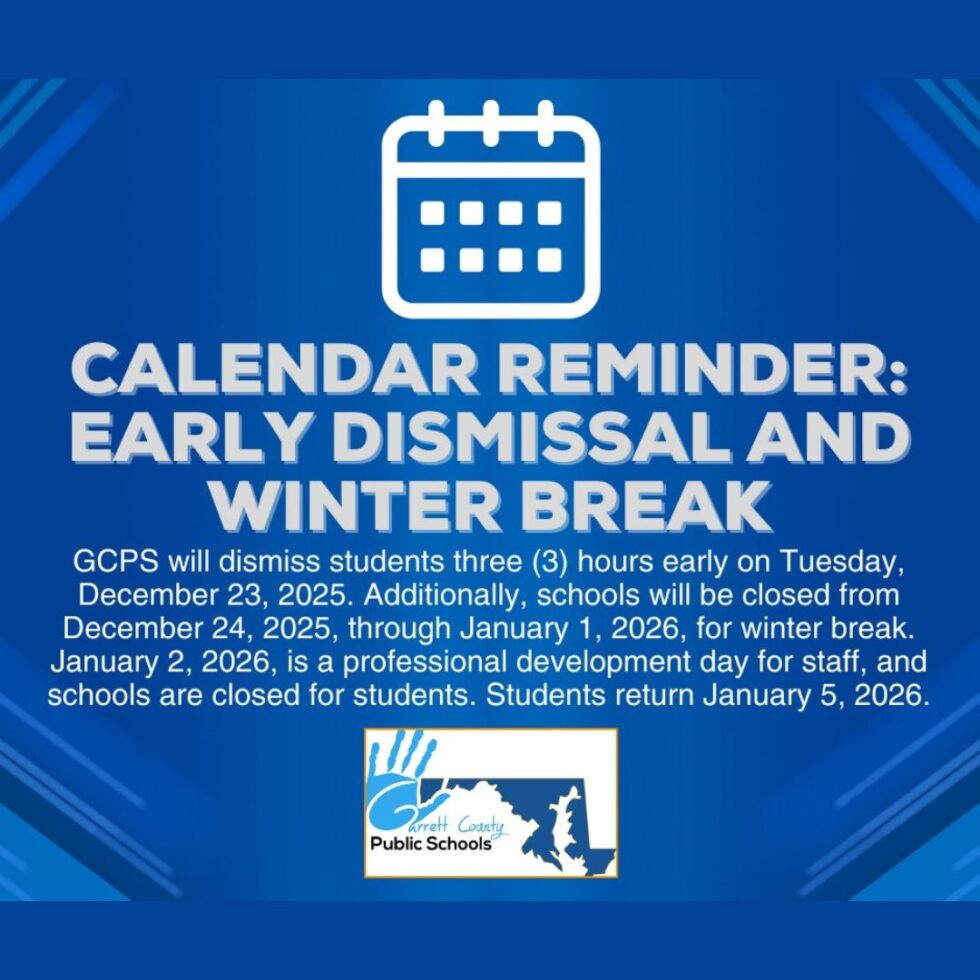 Calendar Reminder: Early Dismissal and Winter Break | Deep Creek Times