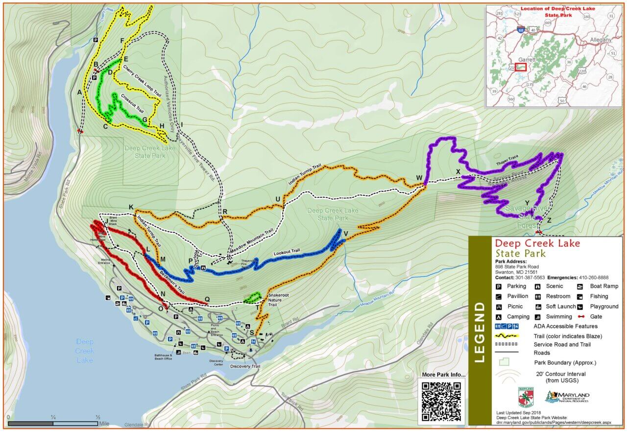 Deep Creek Lake State Park Trails | Deep Creek Times